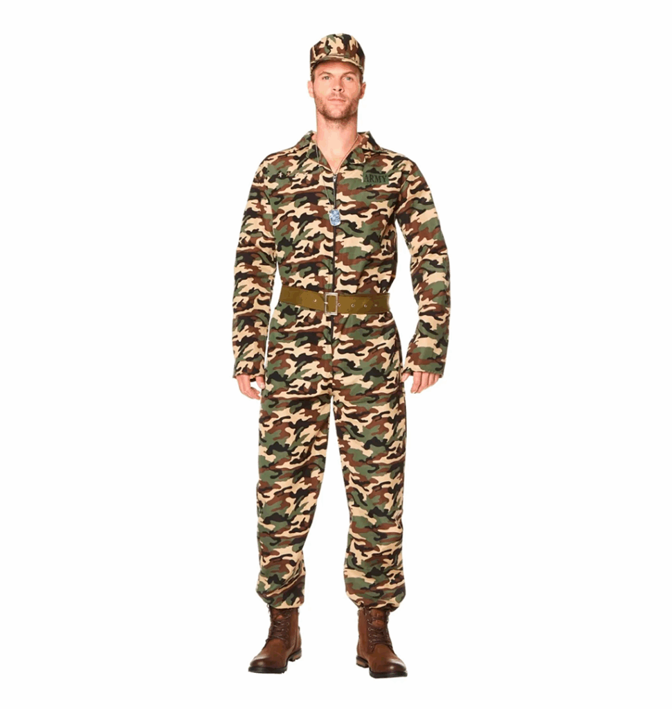 Disfraz Militar M - Party Center