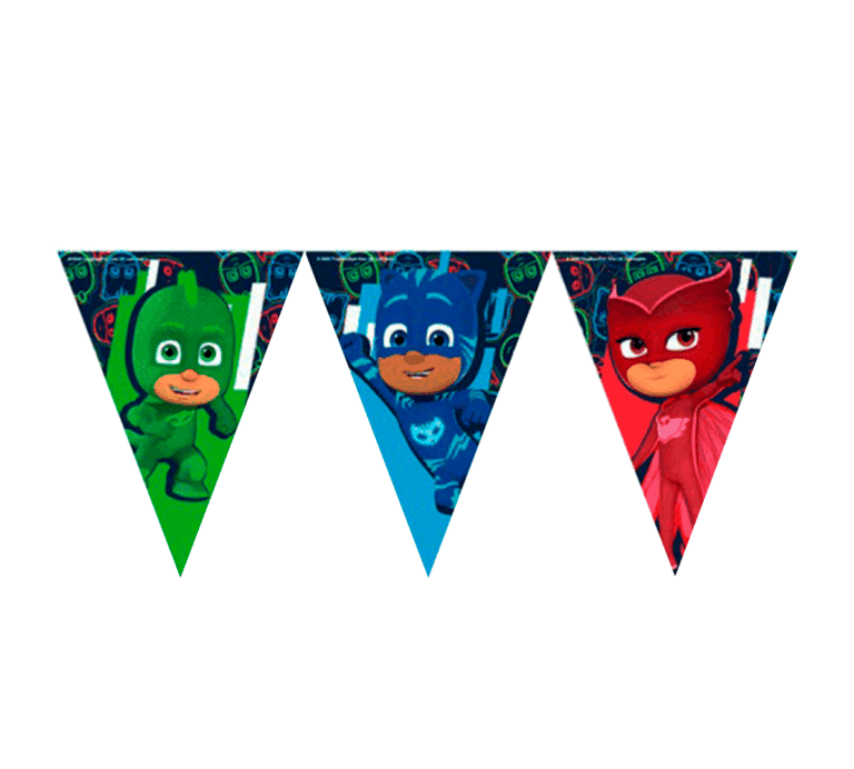 Banderin PJ Masks - Party Center