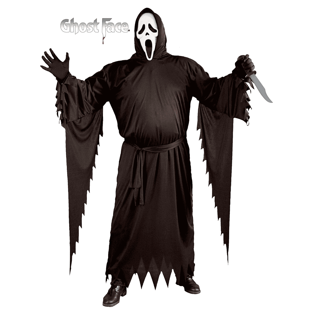 Disfraz para adulto ghost face plus size - Party Center