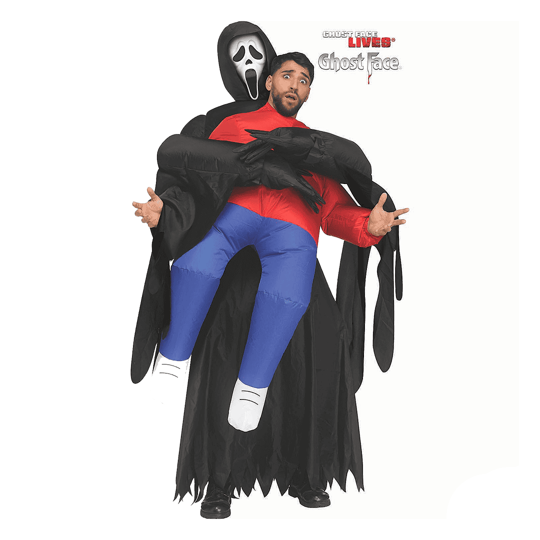 Disfraz inflable ghost face adulto - Party Center