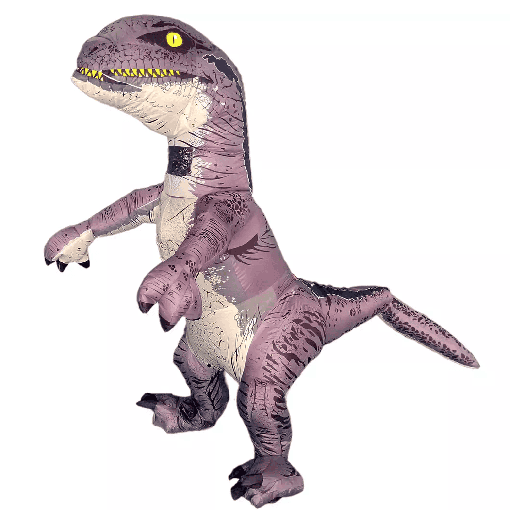 Disfraz velociraptor inflable para adulto - Party Center