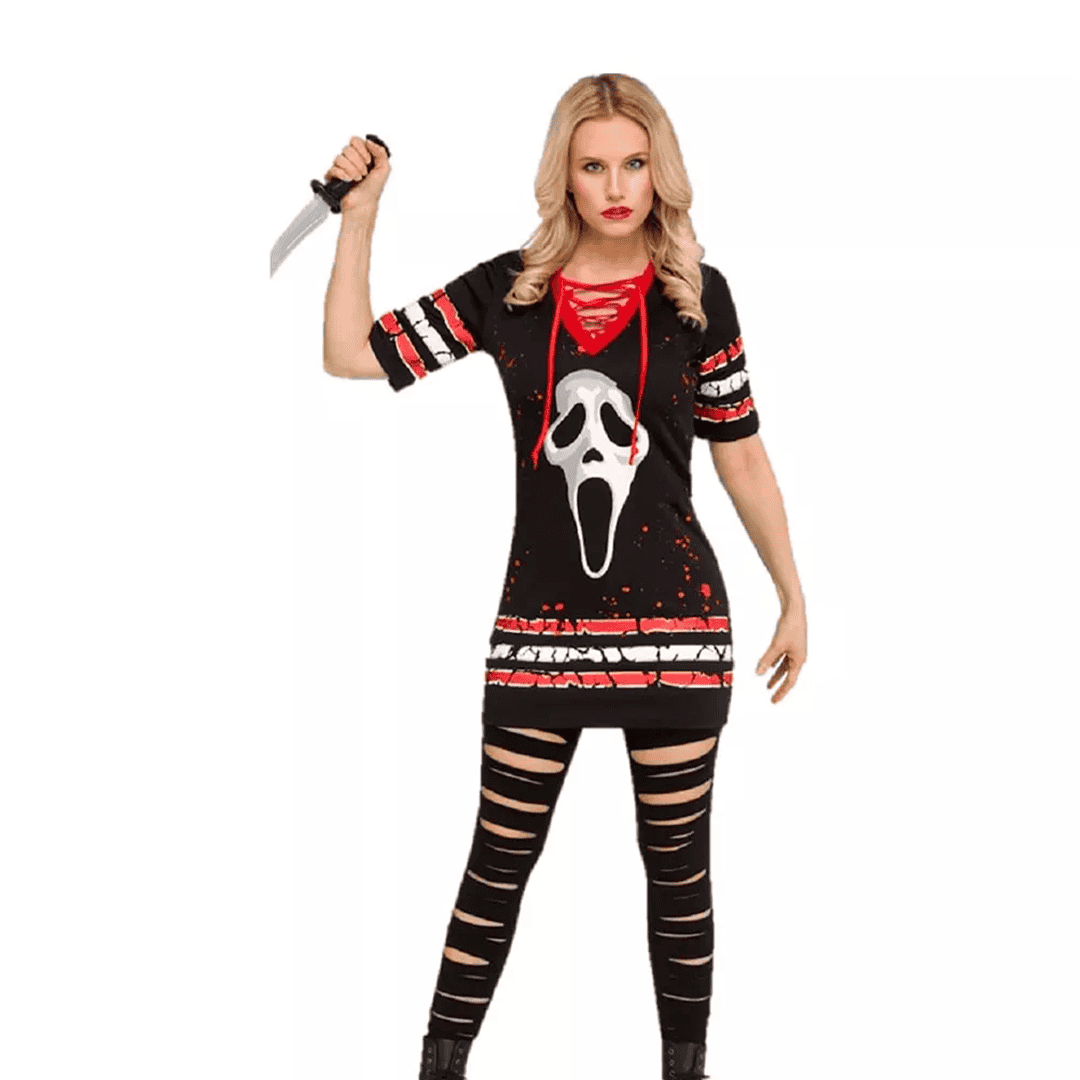 Disfraz para dama ghost face talla xl - Party Center