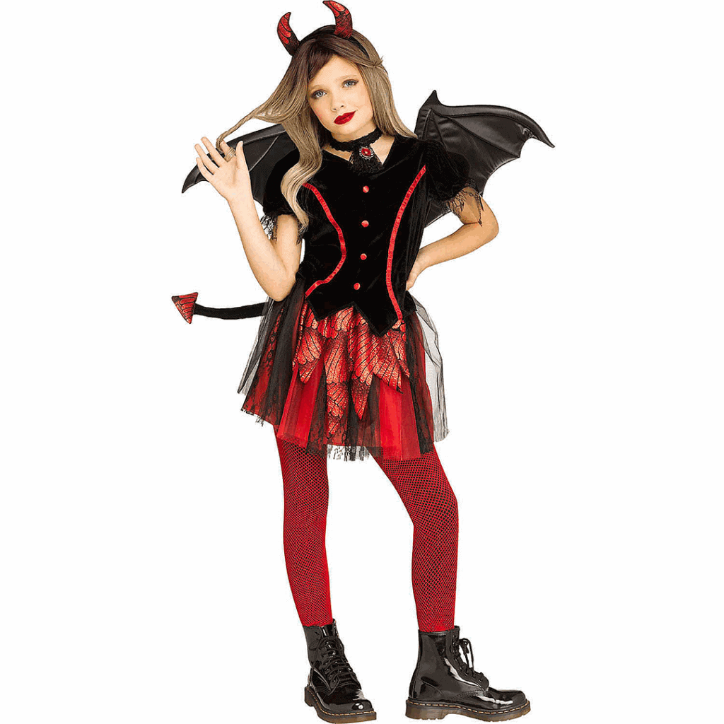Disfraz para niña diabla talla s - Party Center