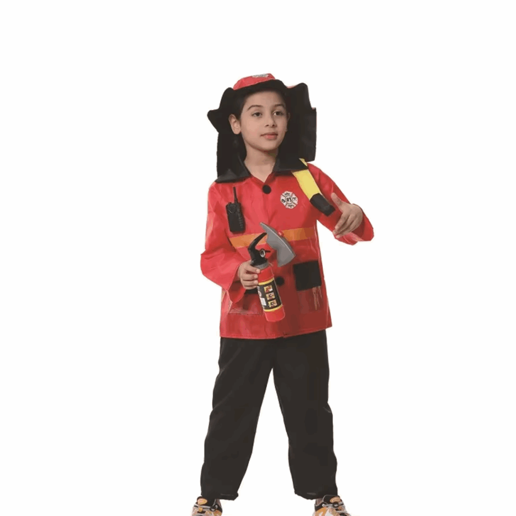 Disfraz de bombero para niño - Party Center
