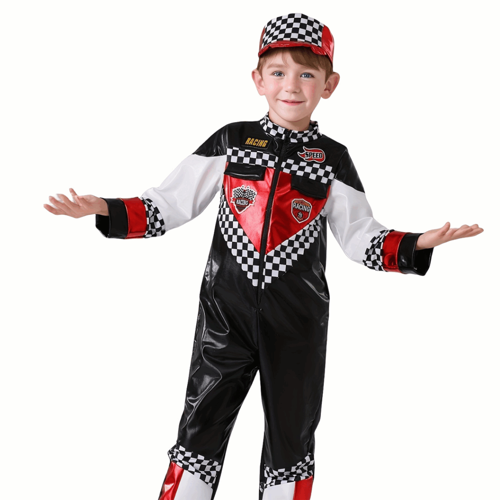 Disfraz de Formula 1 para niño - Party Center