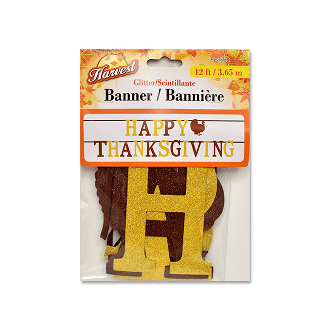 Banner Happy ThanksGiving - Party Center