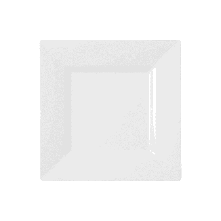 Plato blanco 9.5" - Party Center