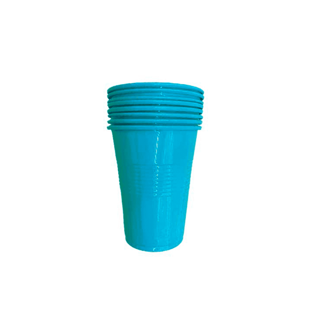 Vaso Plástico turquesa - Party Center