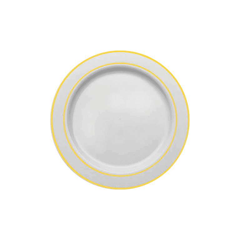 Plato redondo transparente 7.5" - Party Center
