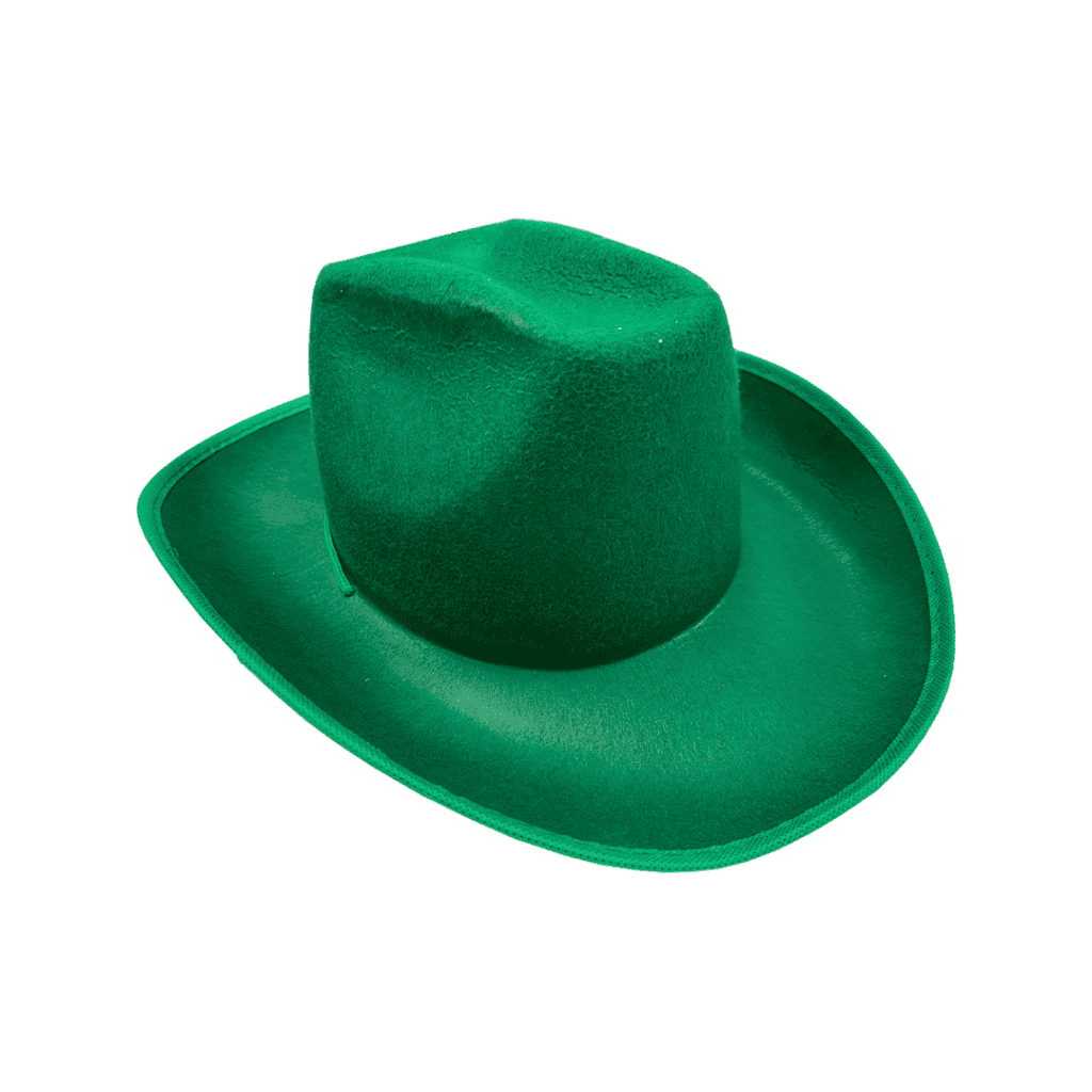 Sombrero vaquero verde - Party Center